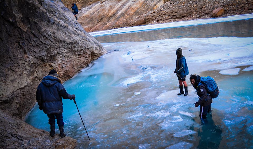 Ashwin Raghavan: Trekking the frozen Chadar Lake - Advensure Blog